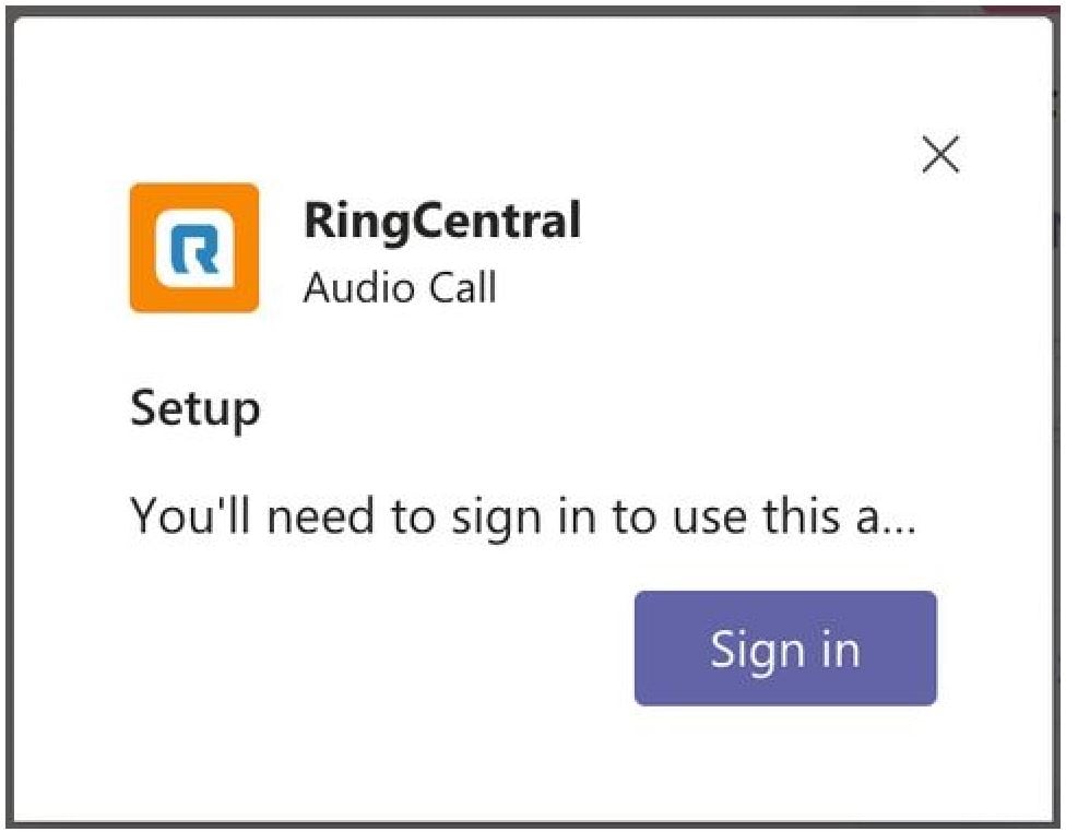 RingCentral for Microsoft Teams